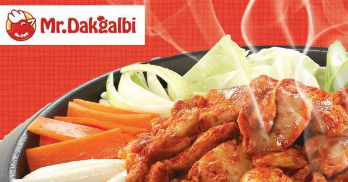 Mr Dakgalbi Menu Malaysia Harga Dikemaskini 2024