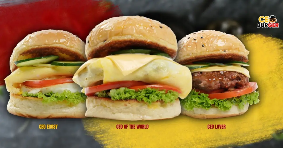 CEO Burger Menu Malaysia Harga Dikemaskini 2024